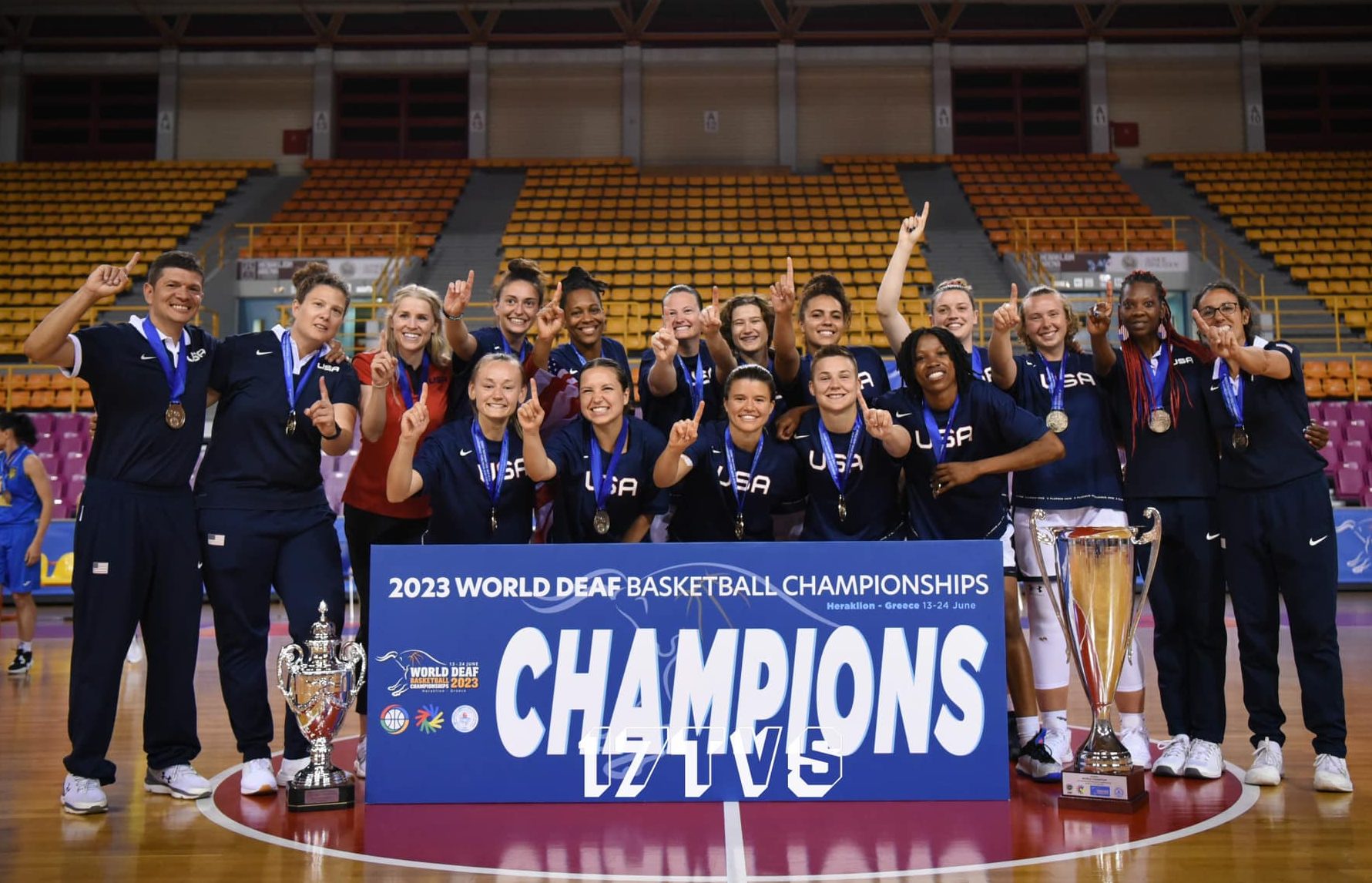 2023 WDBC – Women Champion | Deaf International Basketball Federation